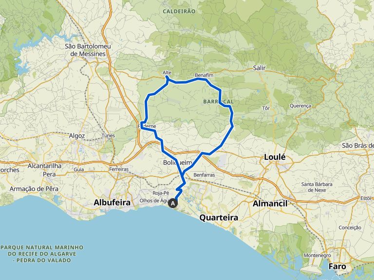 BiciArte Café Germano loop from Pinhal do Concelho | bike Tour | Komoot